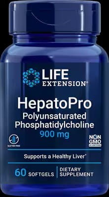 Life Extension HepatoPro Polyunsaturated Fosfatydylocholina 900 mg ...